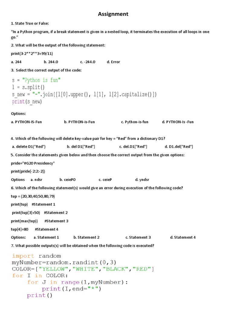 Assignment-EXTRA QUESTIONS | PDF | Control Flow | C (Programming Language)