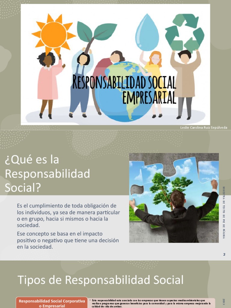 Responsabilidad Social Empresarial | PDF | Responsabilidad social corporativa | Sociedad