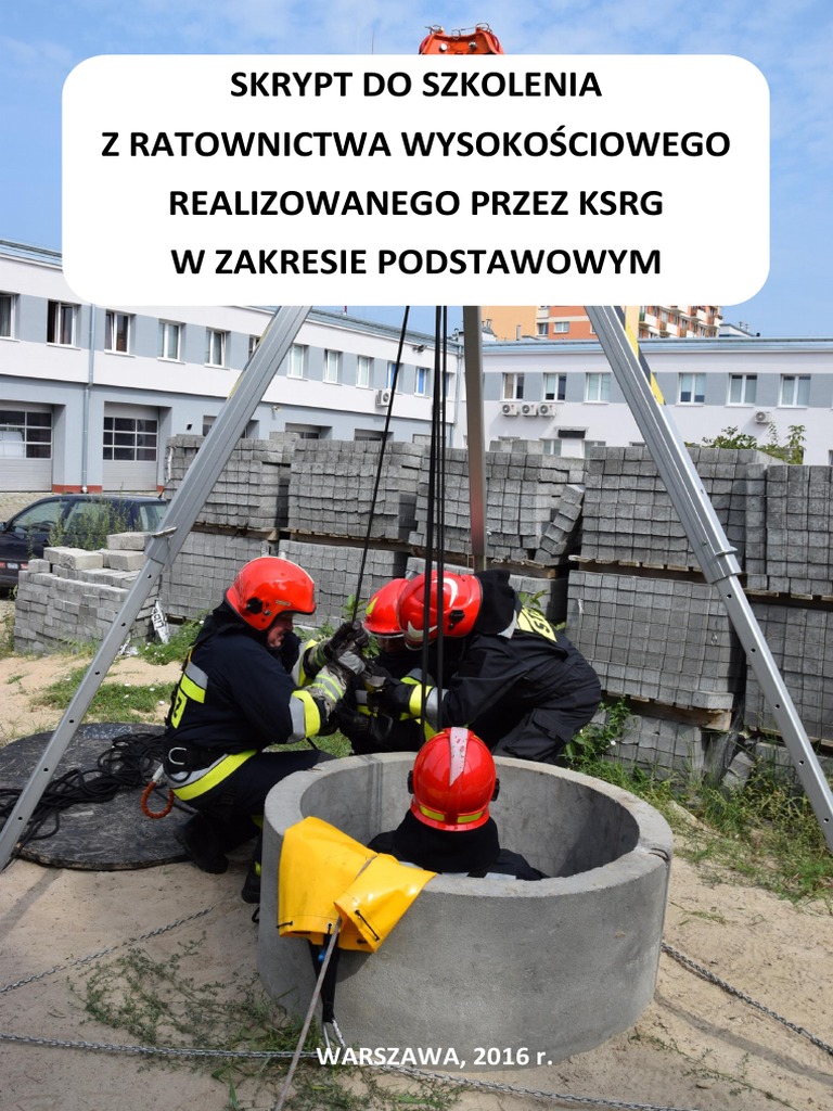 Skrypt ratownictwo wysokościowe | PDF