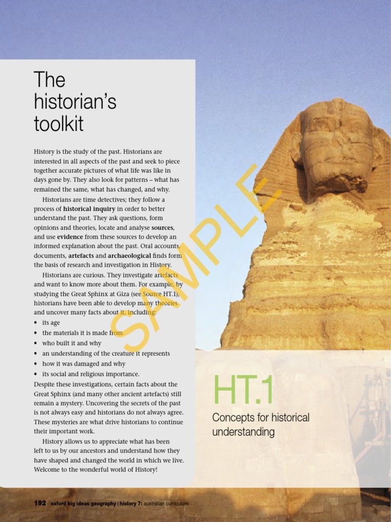 Oxford-Big-Ideas-Geography-History-7-Historians-Toolkit.pdf | PDF ...