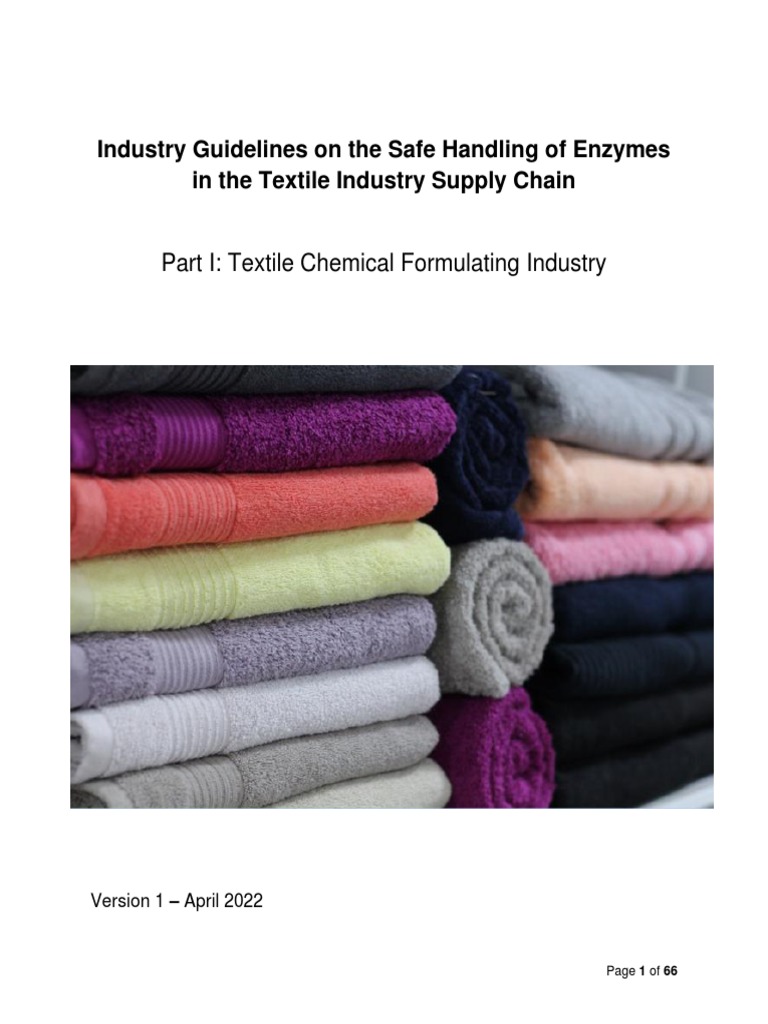AMFEP-TEGEWA Industry Guidelines - Part I Textile Chemical Formulators ...