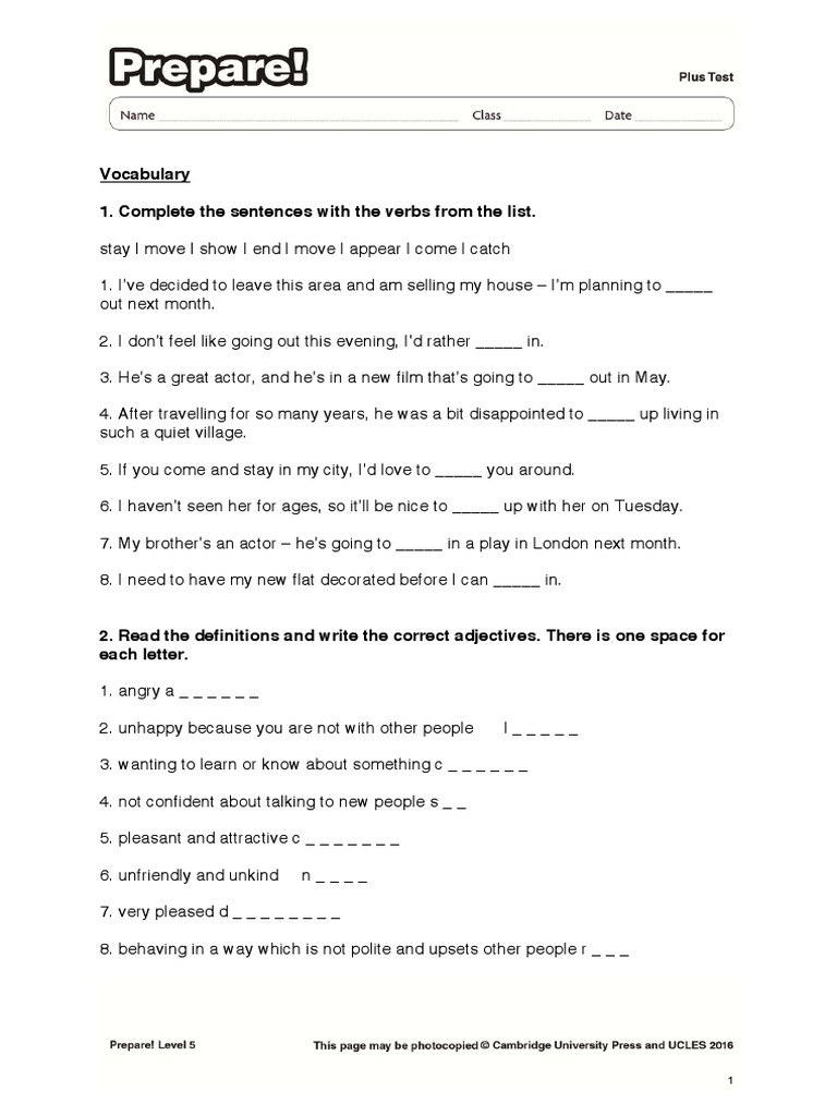 PRE-TT-3P Without Answers PDF | PDF