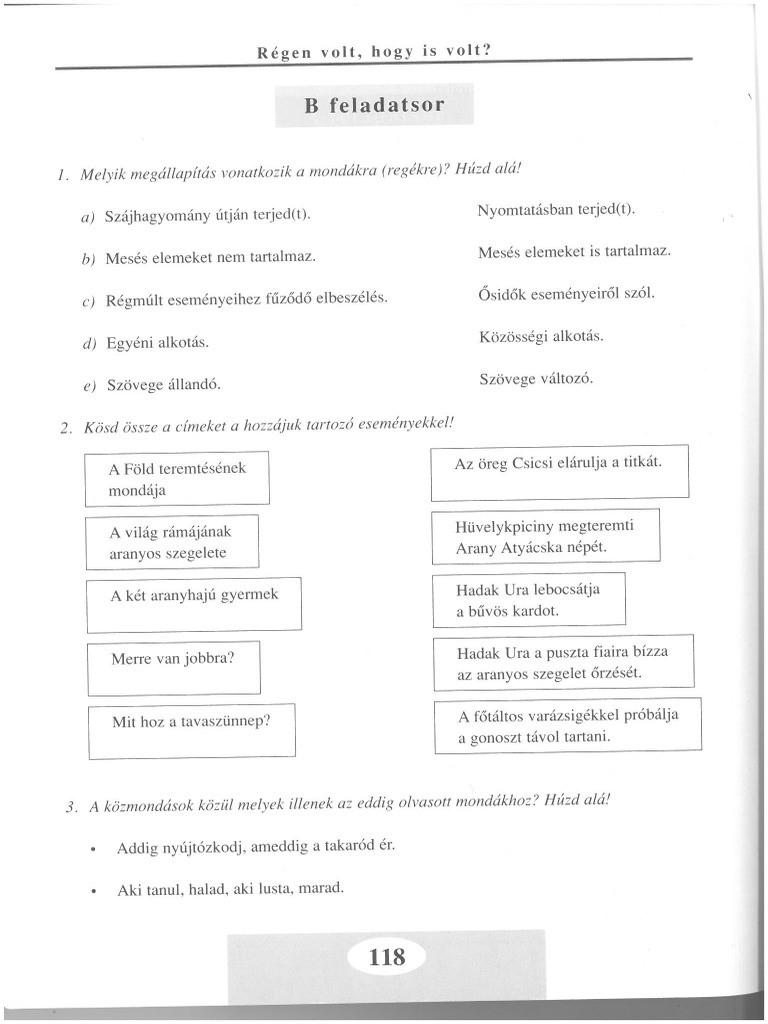 7_magyar_mondák_feladatlap_1 | PDF