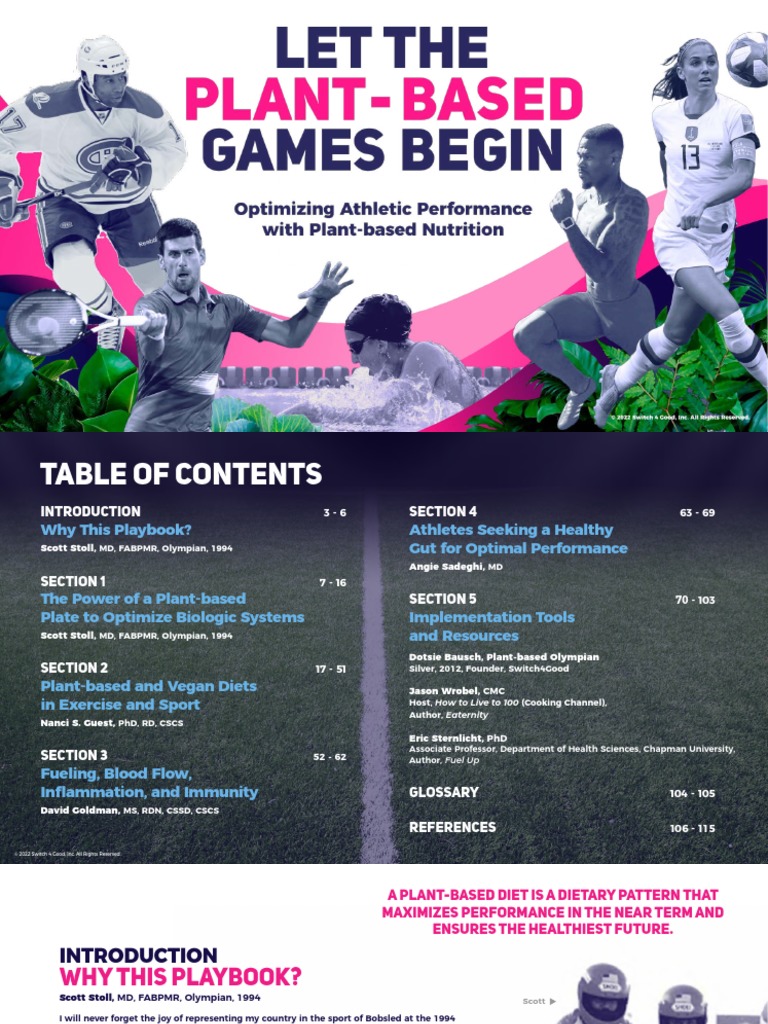 S4G Plant Based Playbook PDF | PDF