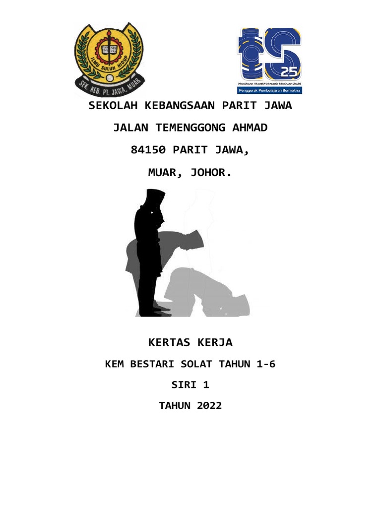 Kertas Kerja Kbs SKPJ 2022-1 | PDF