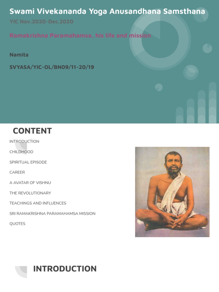 Ramakrishna PDF | PDF | Ramakrishna | Ramakrishna Mission