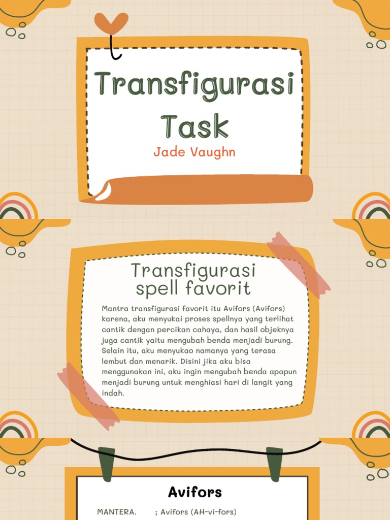 Mantra Avifors: Transfigurasi Burung | PDF