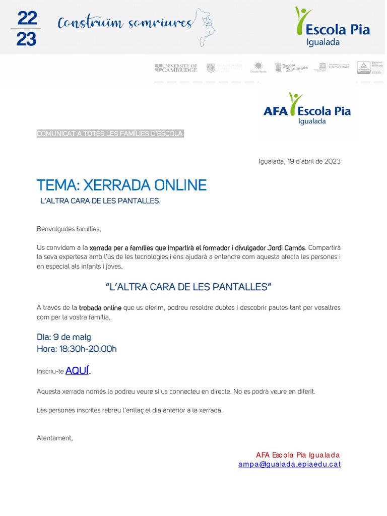 XERRADA Jordi Camós - Laltra Cara de Les Pantalles PDF | PDF