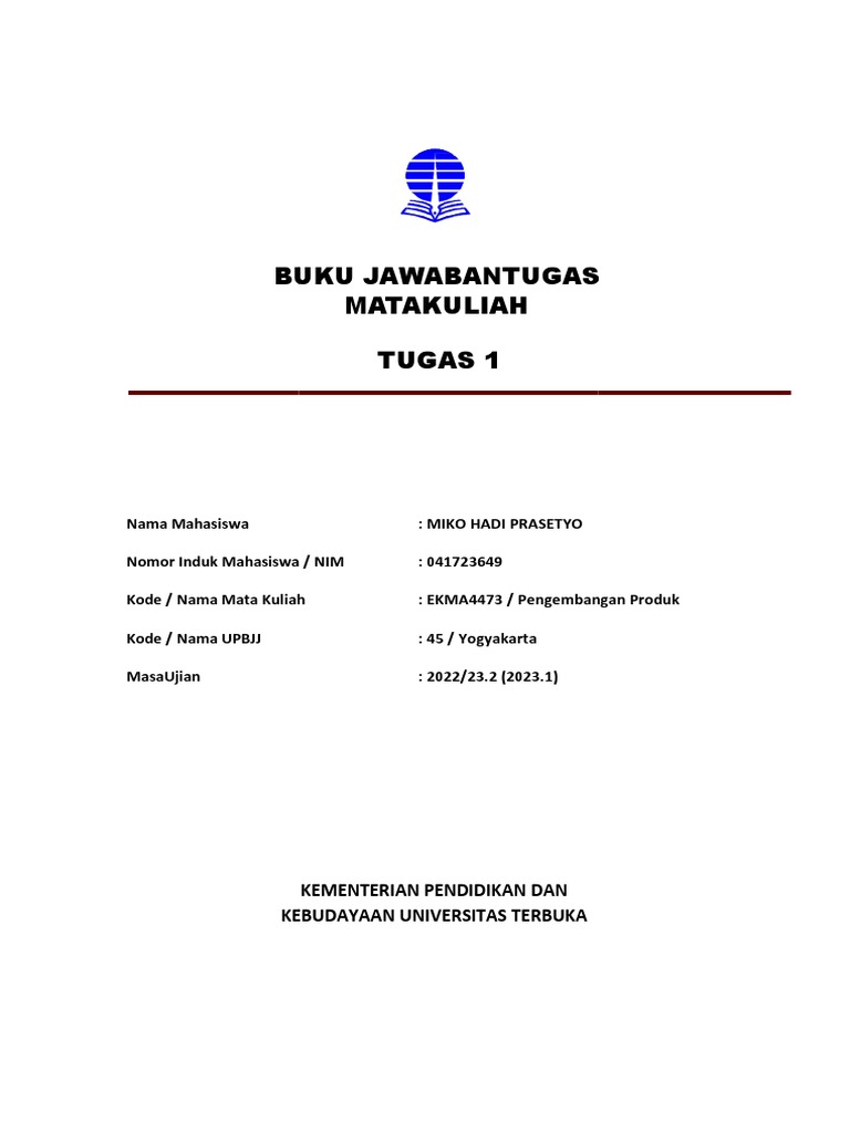 Tugas Pengembangan Produk | PDF