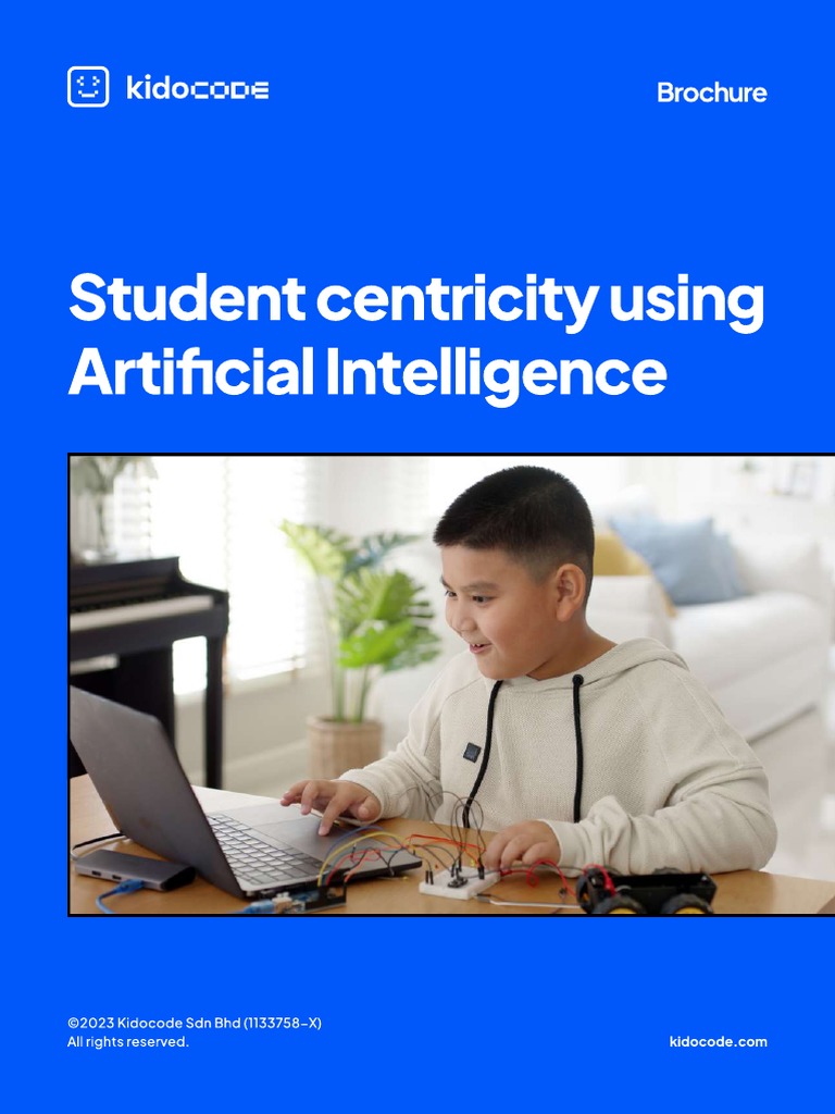 Kidocode Brochure Pdf Artificial Intelligence Intelligence Ai