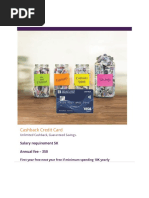 Cib Offer. | PDF | Credit Card | Debit Card