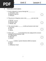 Cambridge Grade 5 Science Worksheets | PDF