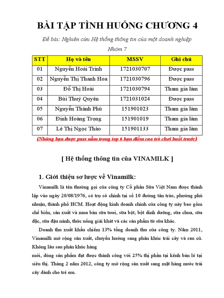 BTTH Chuong4 Nhom7 | PDF