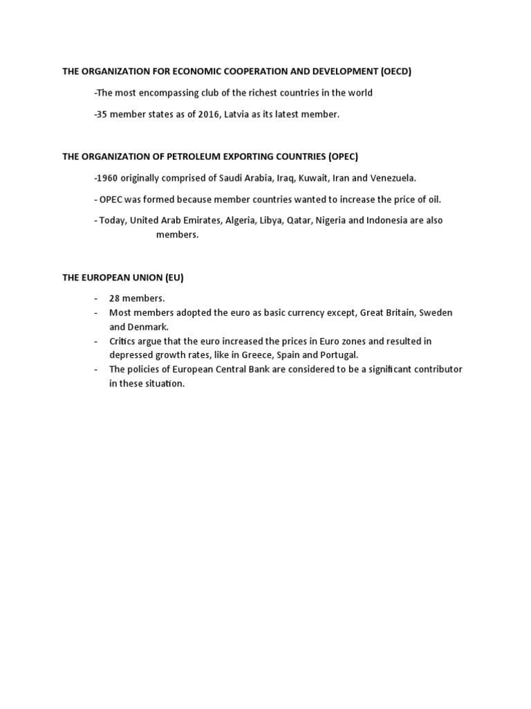 Contemporary World Report | PDF