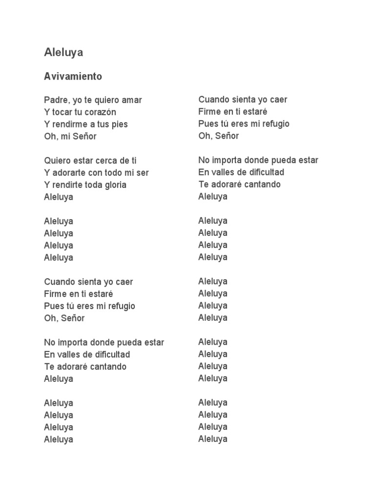 Aleluya | PDF | Nombres de Dios en el judaísmo | Yahvé