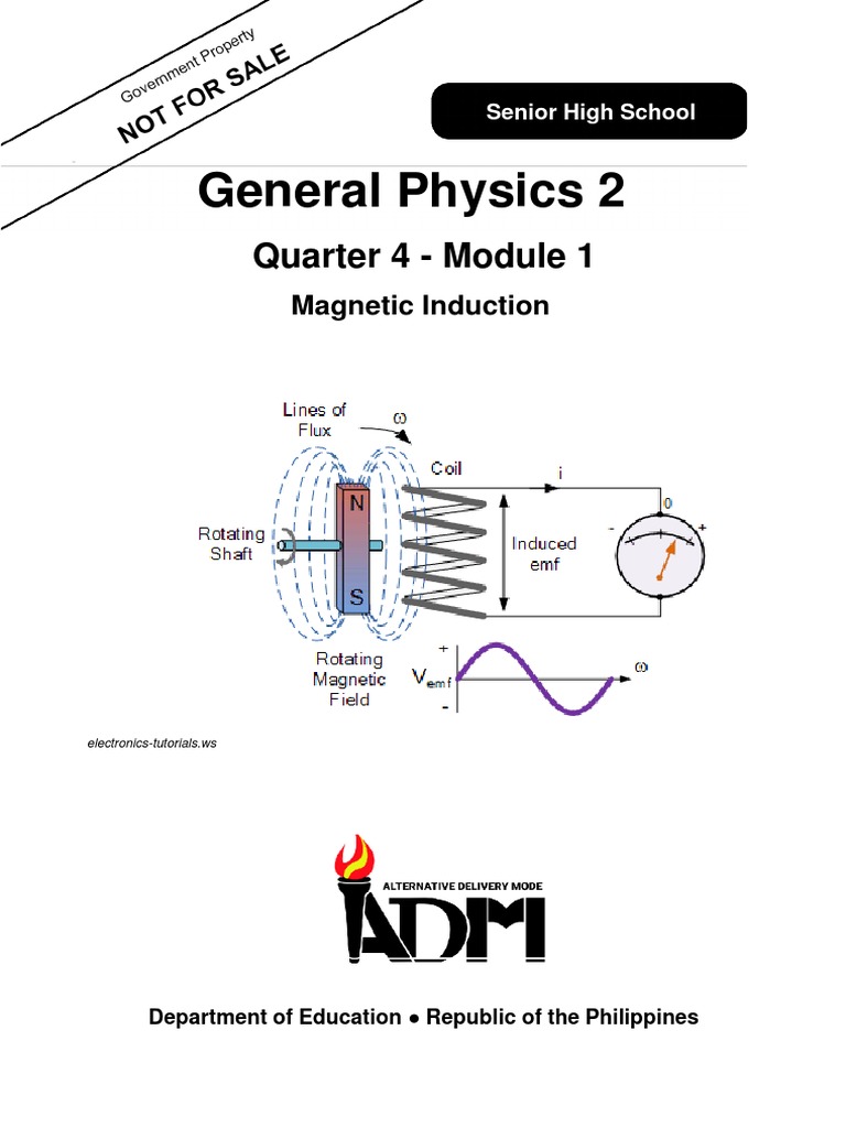 GenPhysics2 - Q2 Module 1 | PDF | Electromagnetic Induction | Magnetic Field