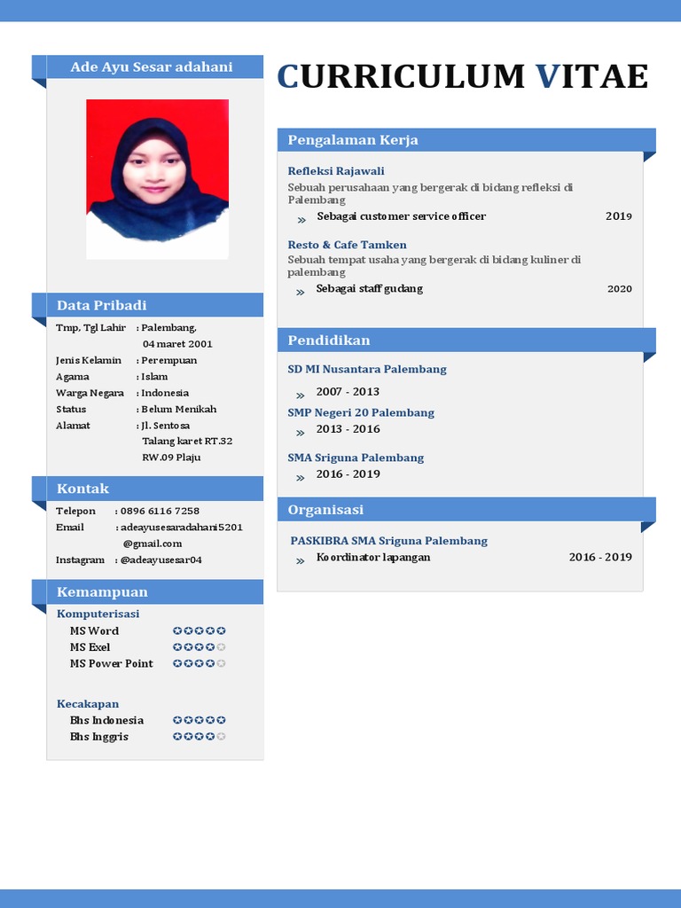 CV Ade | PDF