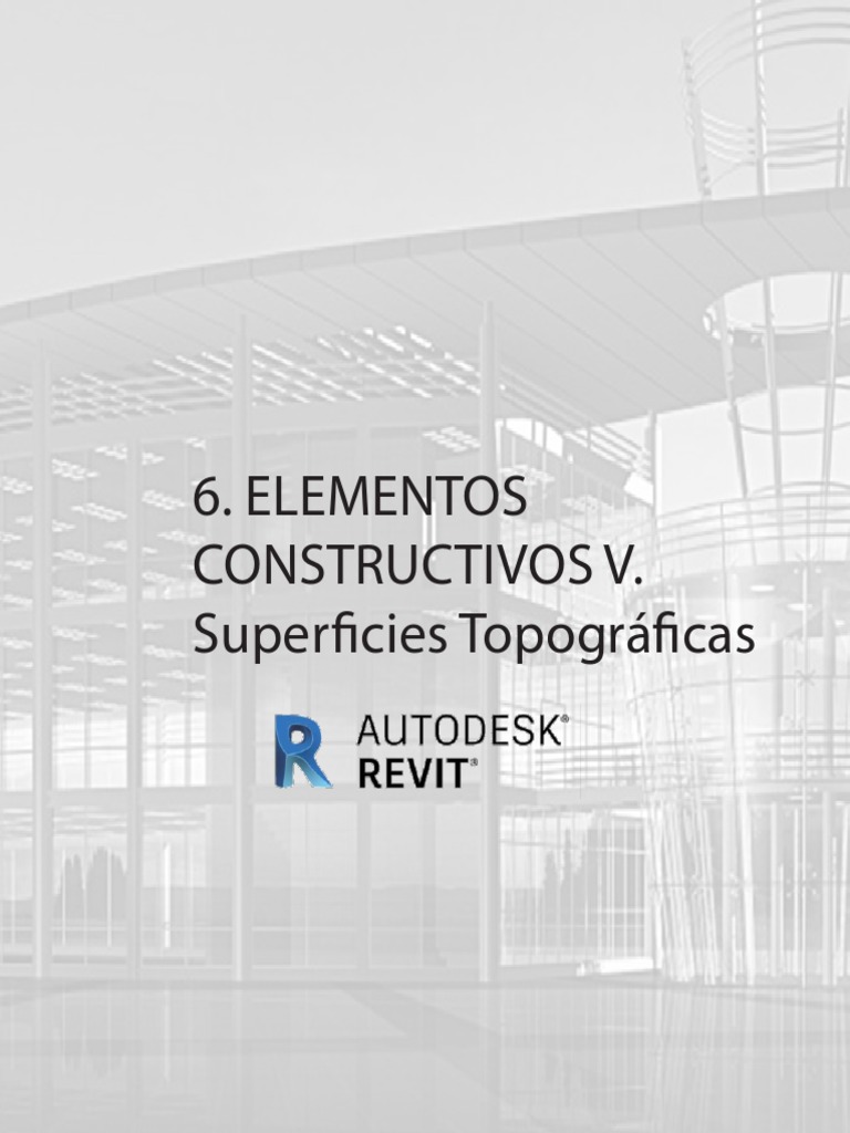 Manual Revit 2021 Epic Design Studio Cap6_Superf topo.pdf | PDF ...
