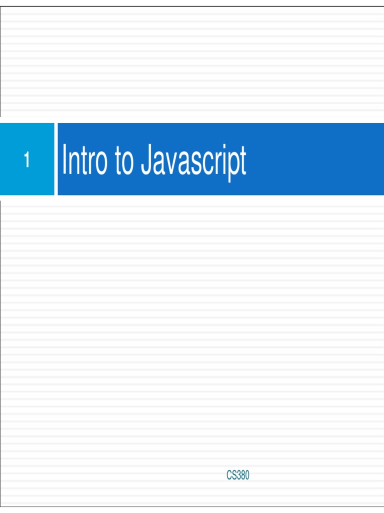 13 IntroJavascript PDF | PDF | Dynamic Web Page | Java Script 13 IntroJavascript PDF | PDF | Dynamic Web Page | Java Script