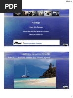 Colreg Light and Shapes | PDF | Stern | Mast (Sailing)