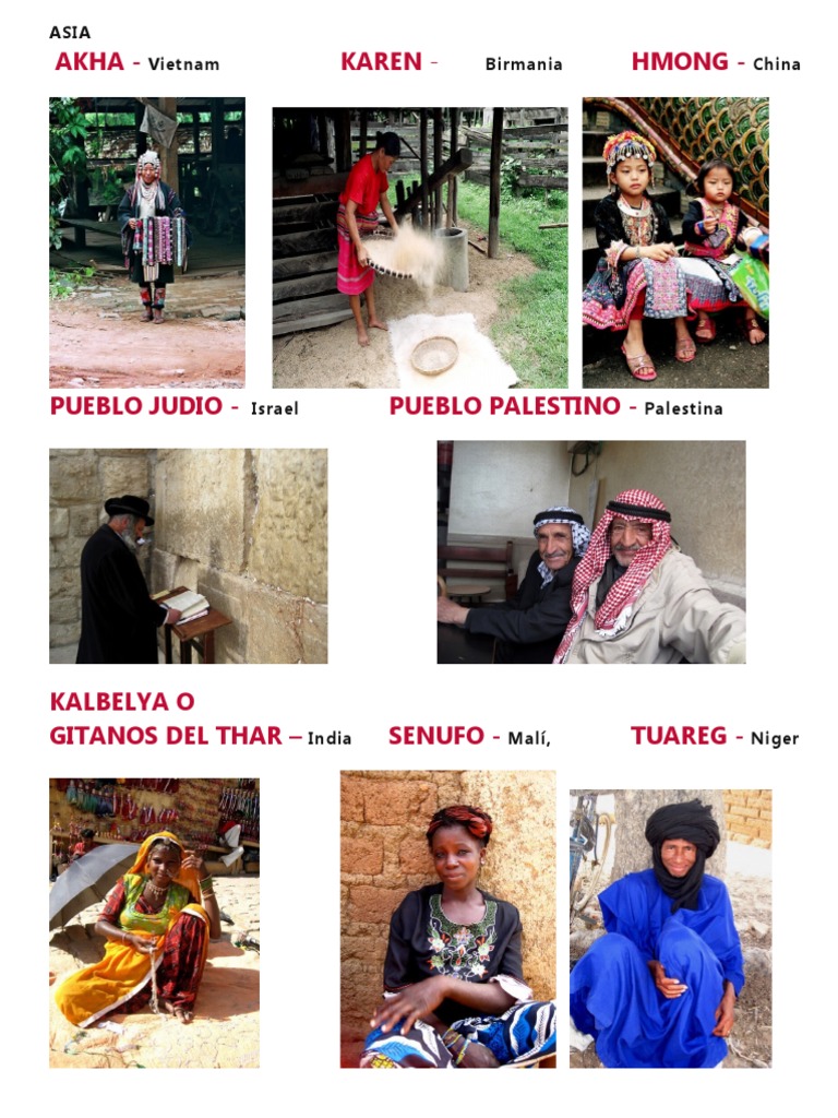 15 Etnias de Paises | PDF