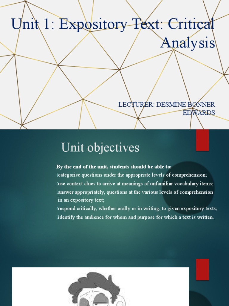 Lesson 2 - Expository Text Analysis | PDF | Reading Comprehension | Audience