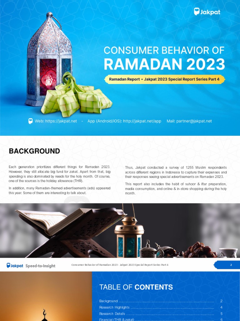 PDF Report Part 4_ Consumer Behavior Of Ramadan 2023 – Jakpat Ramadan Special Report 2023 39549 ...