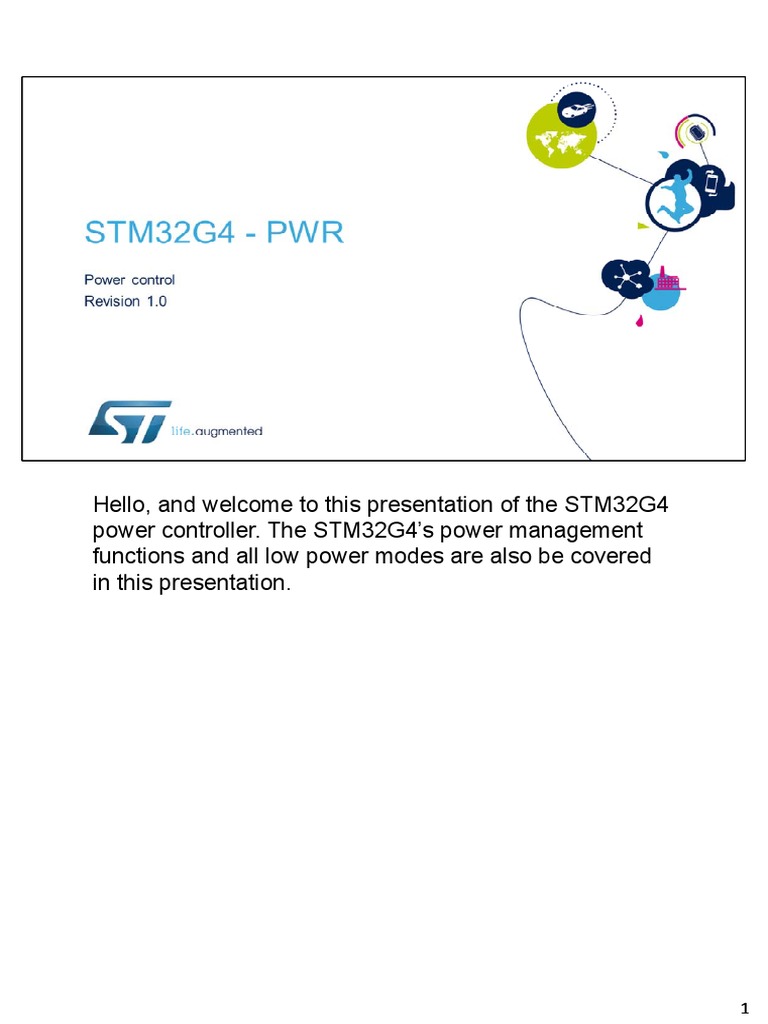 STM32G4-System-Power Control PWR | PDF | Flash Memory | Microcontroller