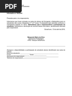 Modelo de Oficio Solicitacao de Visita | PDF