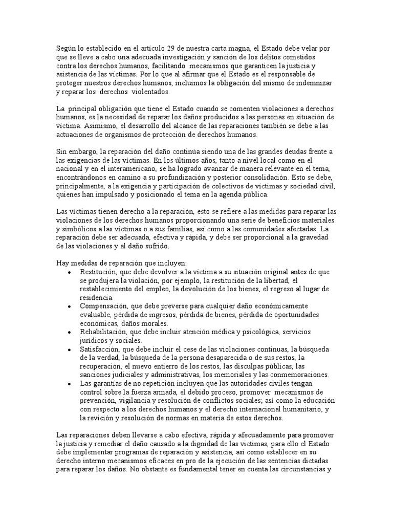 DHH | PDF | Violación | Derechos humanos
