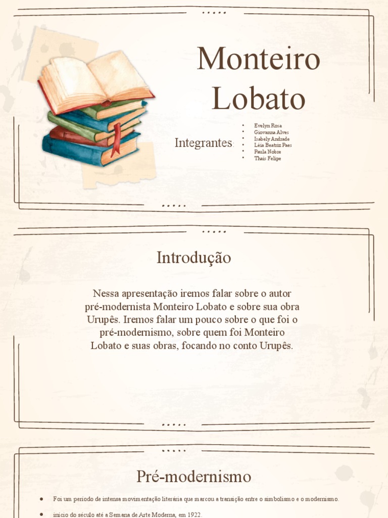 Monteiro Lobato | PDF