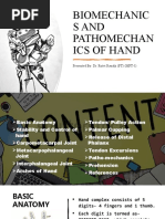 Rom Finger and Wrist | PDF | Anatomical Terms Of Motion | Thumb