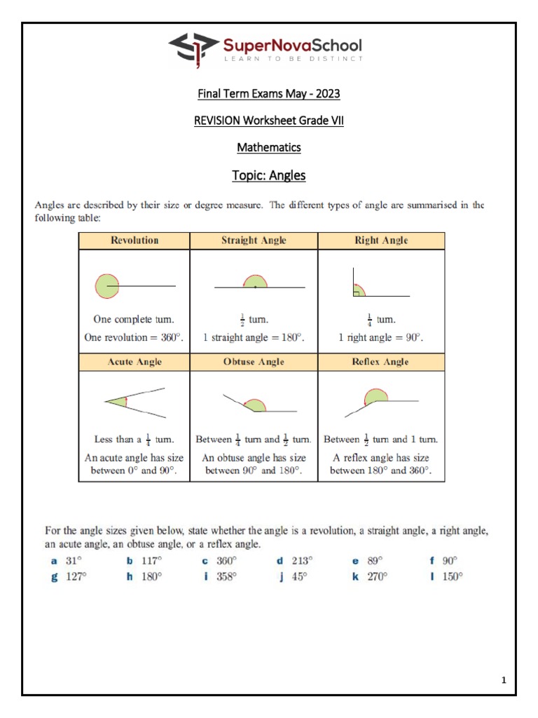 Grade 7 Math Worksheet | PDF | Area | Rectangle