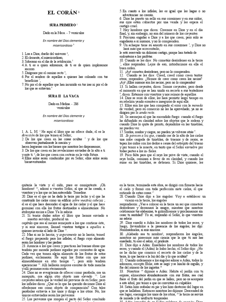 El Corán 2 | PDF