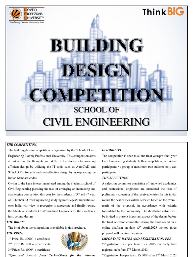 Building Design Competition | PDF | Engineering