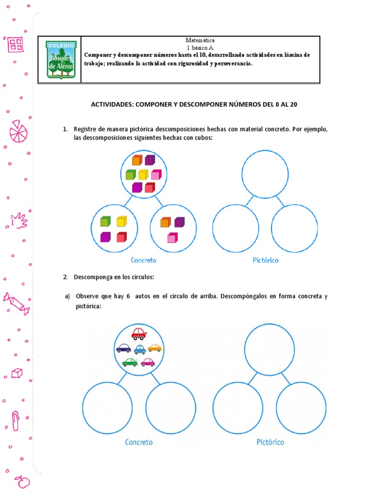 Componer y Descomponer Números Básico | PDF