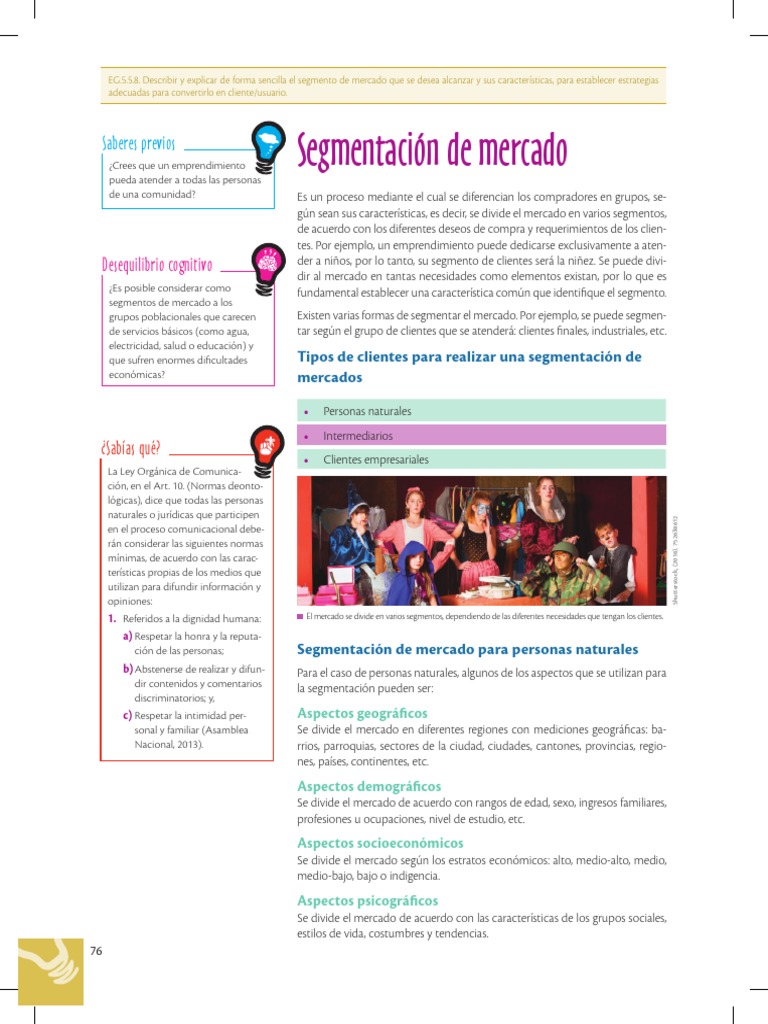 Segmentación De Mercado Pdf Estado De Resultados Publicidad