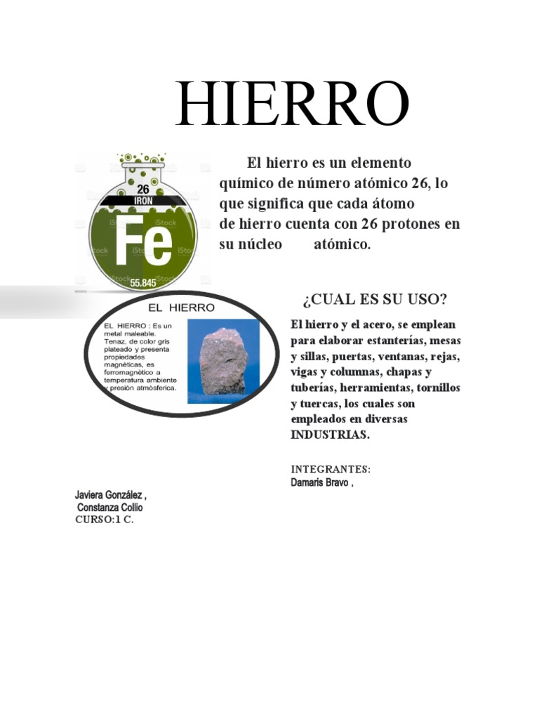 HIERRO-AFICHE | PDF