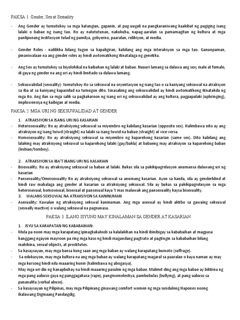 AP10 - Module1 Paksa1-5 REVIEWER | PDF