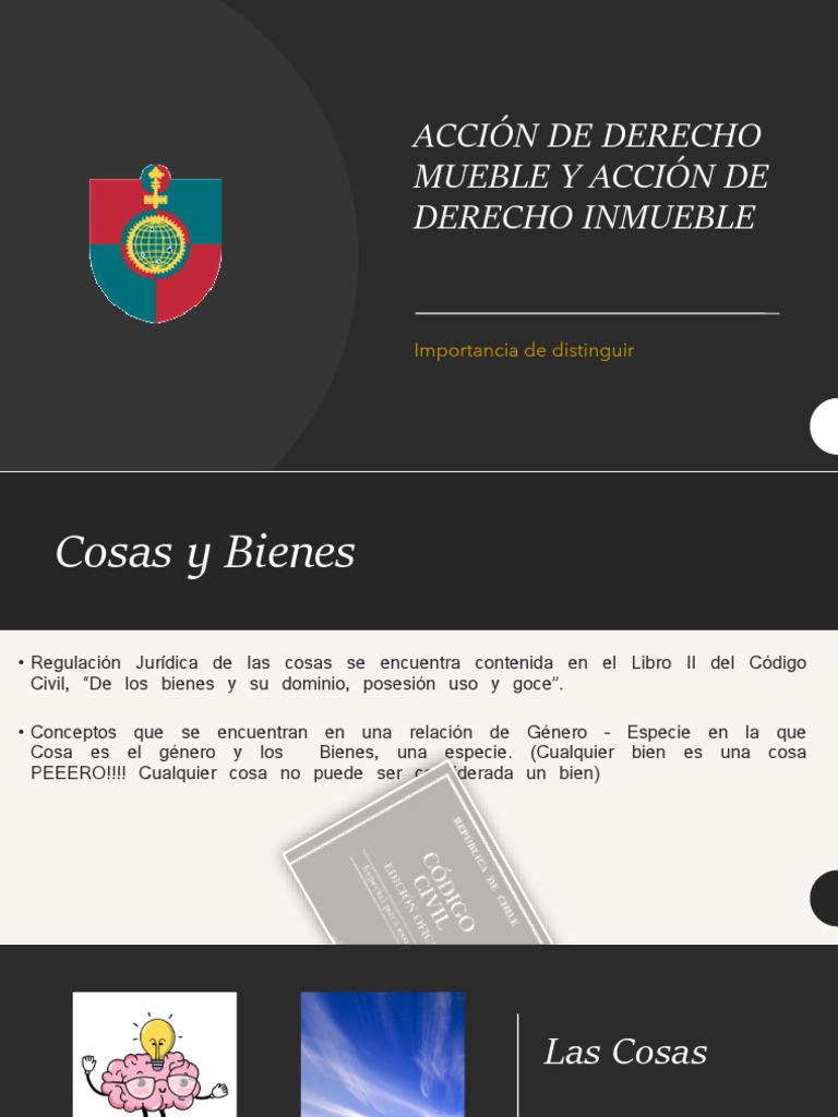 ACCIÓN DE DERECHO MUEBLE E INMUEBLE | PDF | Propiedad | Justicia