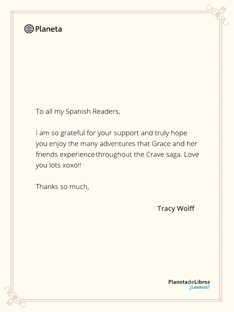 Tracy Wolff PDF | PDF | Foreign Language Studies