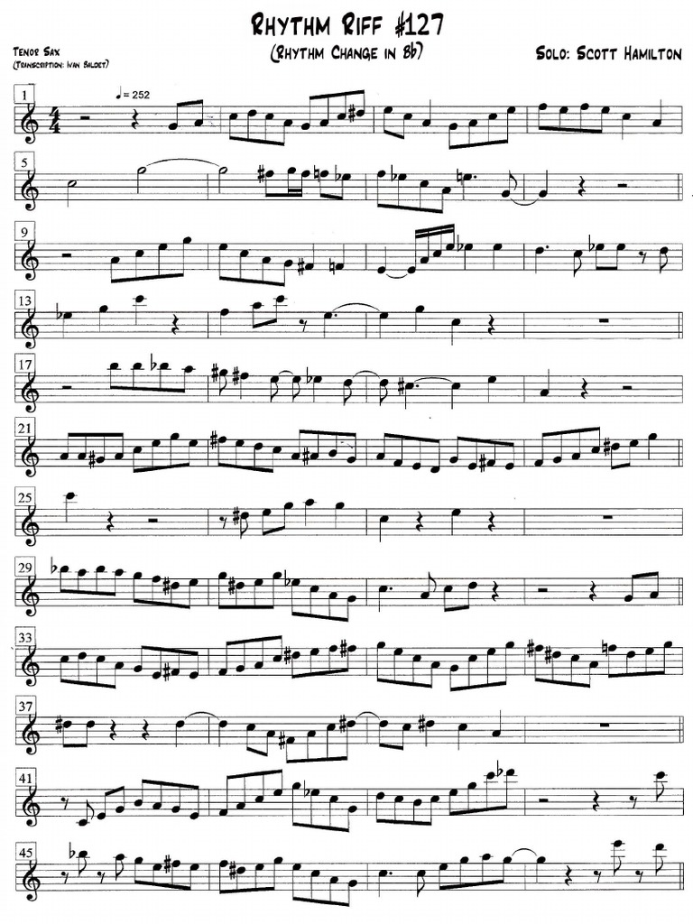 Rhythm Riff #127 - Complete PDF | PDF