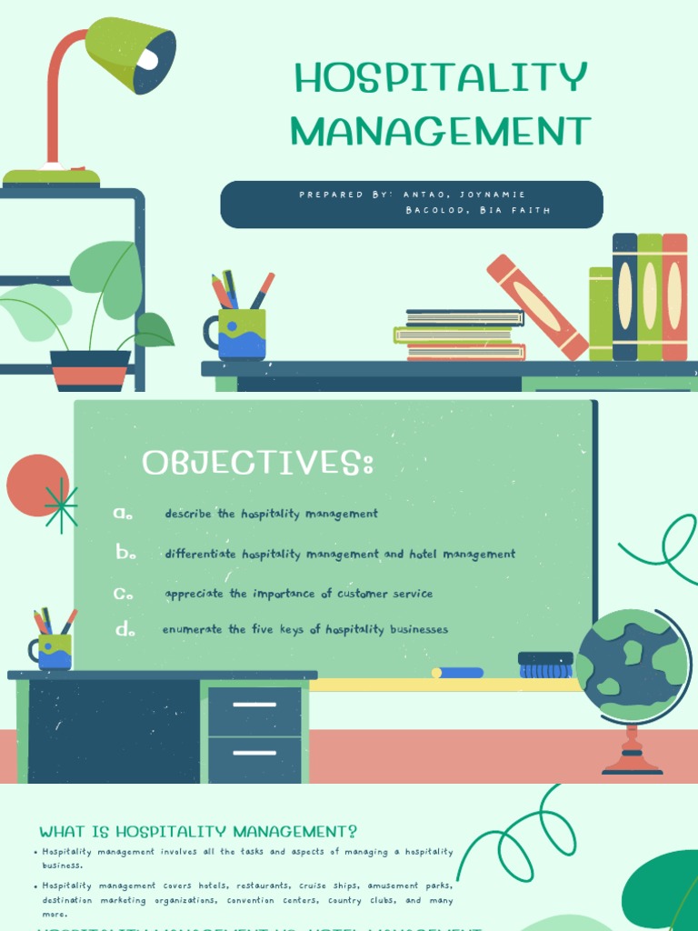 Hospitality Management | PDF | Entrepreneurship | Hotel