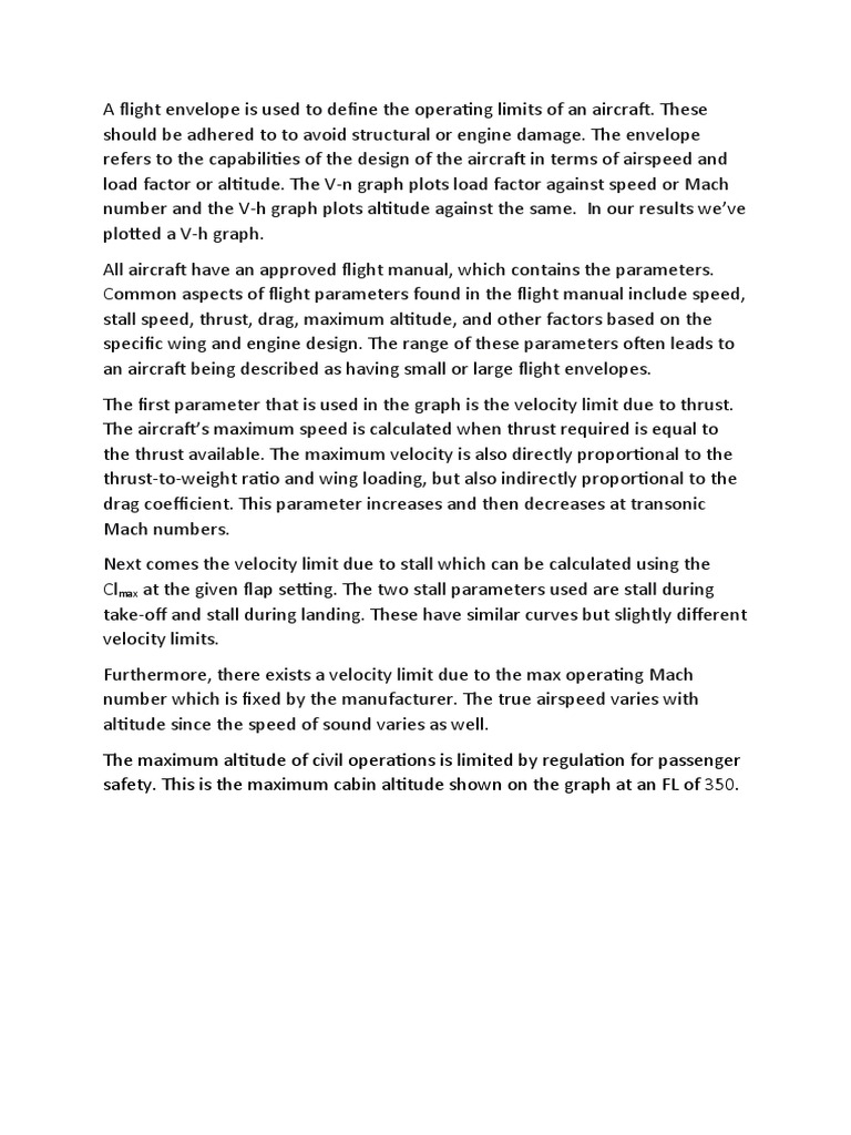 Boeing 777 Flight Envelope Analysis | PDF | Computers
