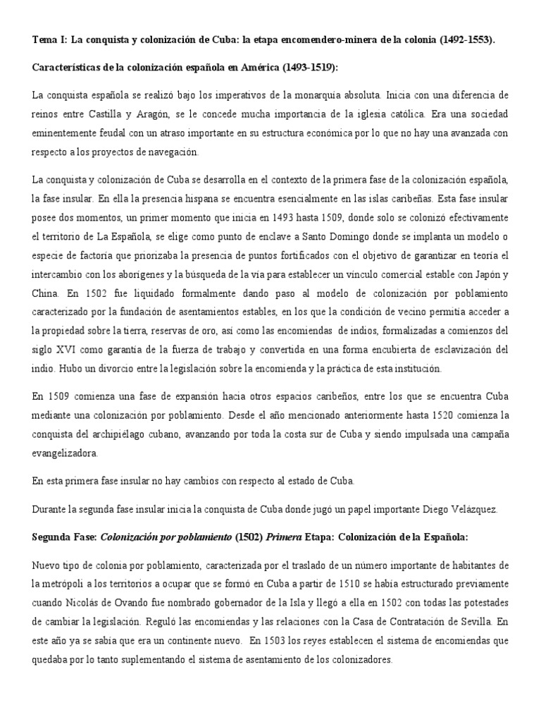 Guía de Cuba 1 | PDF | Cuba | Colonización española de las Américas