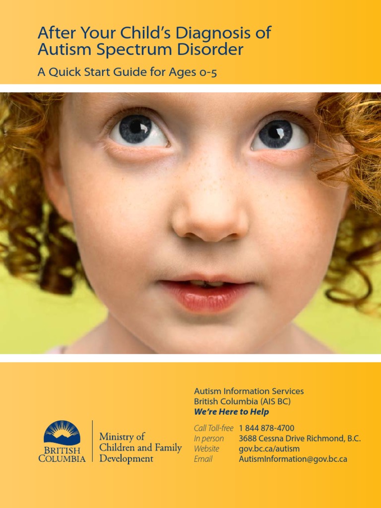 BC Autism Quick Start Guide | PDF | Autism Spectrum | Behavioural Sciences