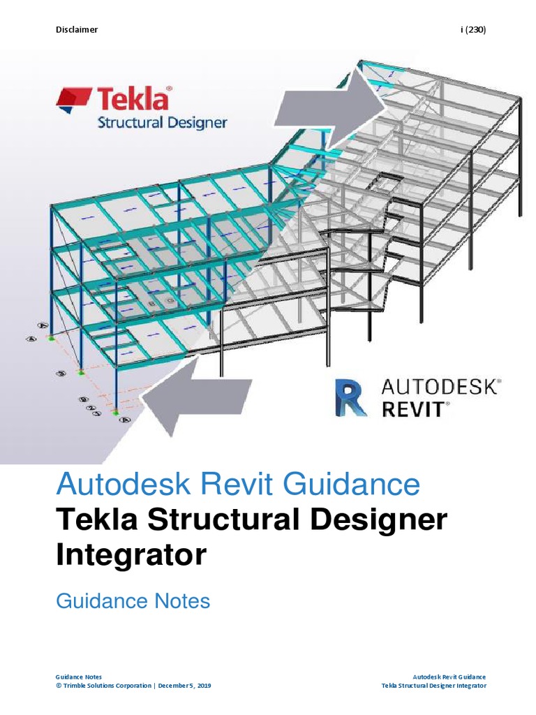 Tekla Structural Designer Integrator Revit Guidance - 0 PDF | PDF ...