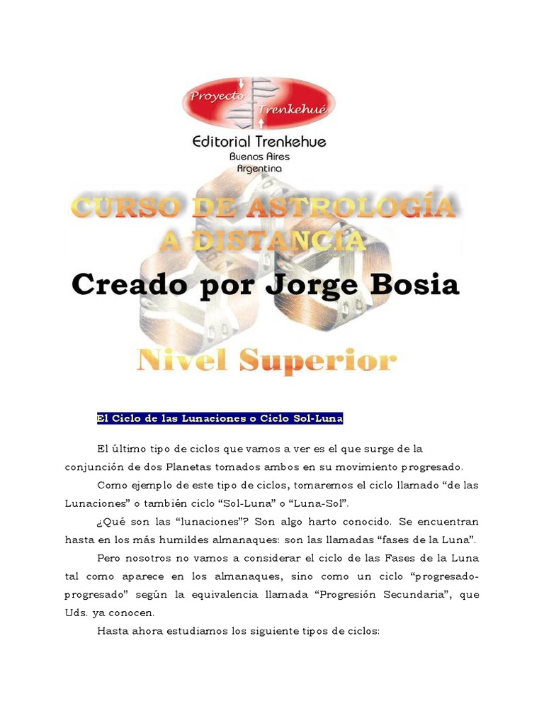 A42 Ciclo Lunaciones PDF | PDF | Luna | Año