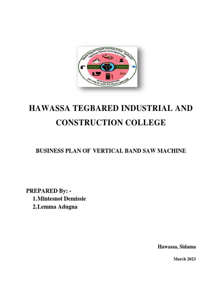 Hawassa Tegbared Industrial and Construction College: Business Plan of ...