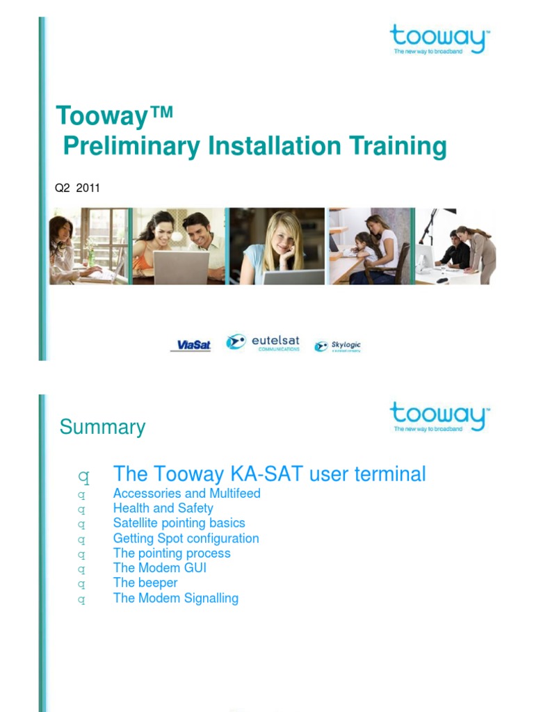 Tooway Installer Manual | PDF | Information And Communications ...